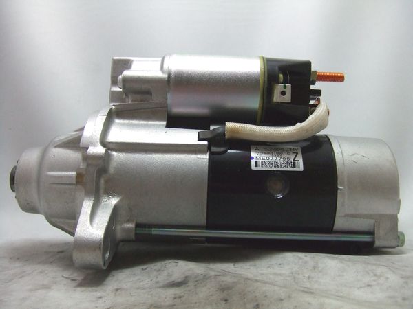 ふそう スーパーグレート用 スタータ/M009T60971B/ME352610リビルト オルタネーター セルモーター ACコンプレッサー ...